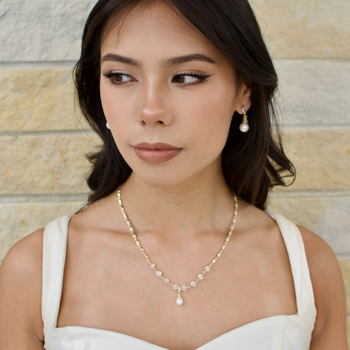 Leah - Gold – Windsor Bridal Jewellery Worldwide