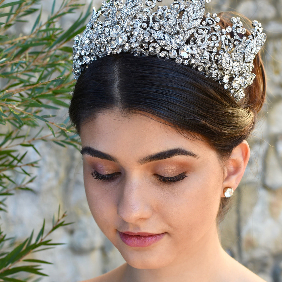 Czarina Handmade High Bridal Crown – Windsor Bridal Jewellery Worldwide